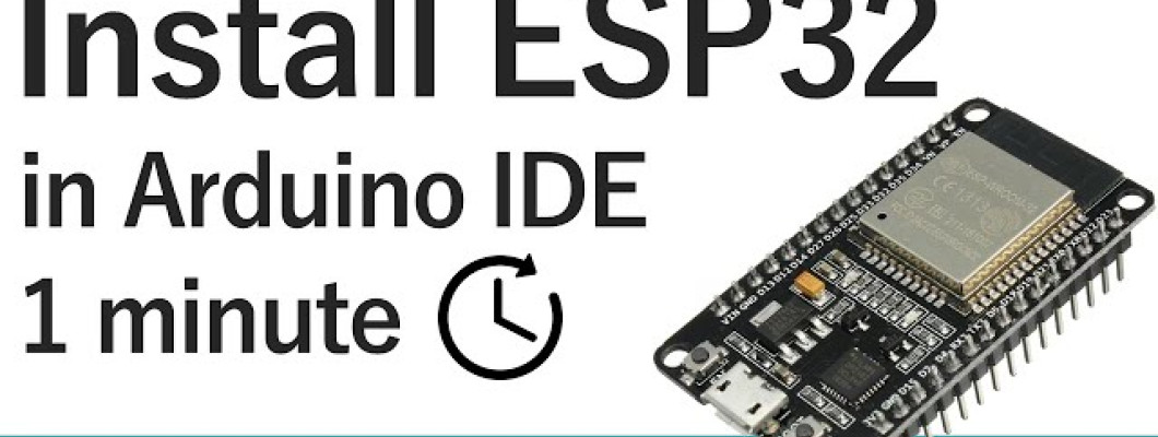 Installing the ESP32 Board in Arduino IDE (Windows, Mac OS X, Linux)
